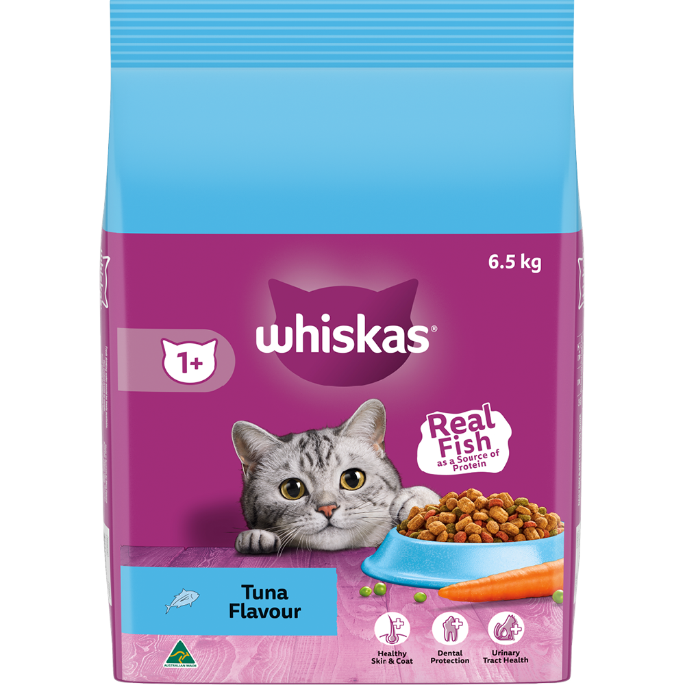Adult Dry Cat Food with Tuna | WHISKAS® AU